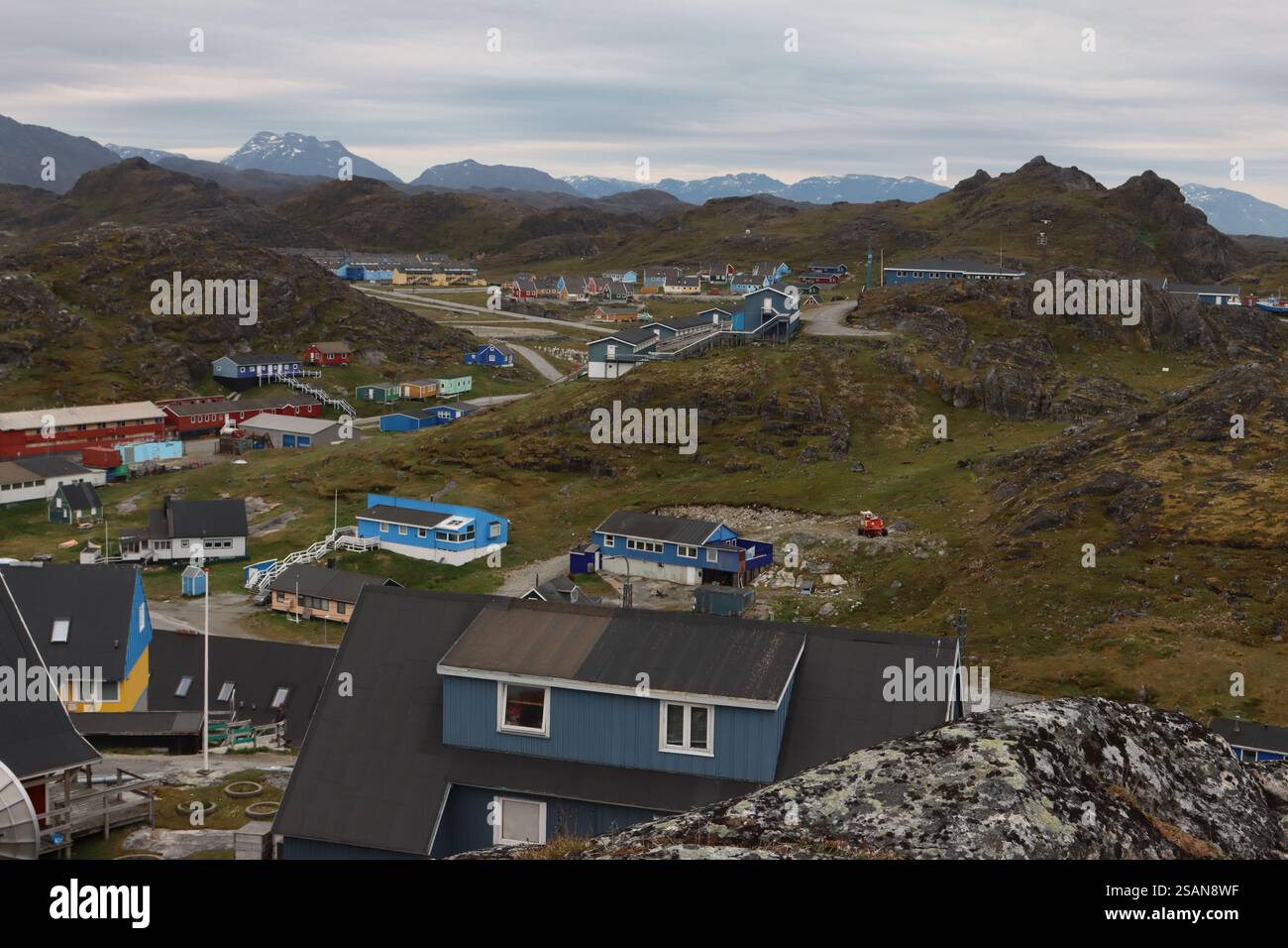Aspects of Paamiut, Greenland Stock Photo - Alamy