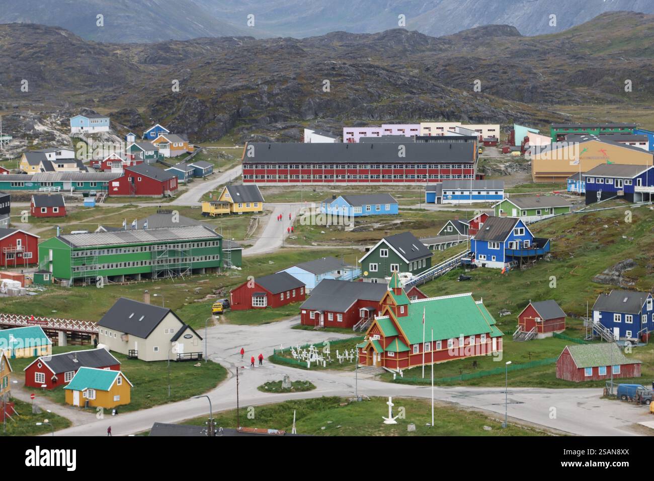 Aspects of Paamiut, Greenland Stock Photo - Alamy