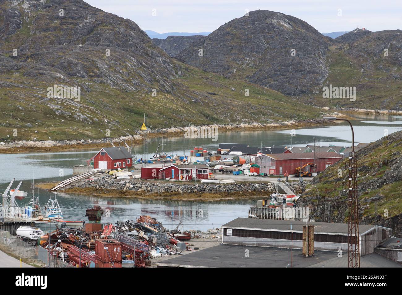 Aspects of Paamiut, Greenland Stock Photo - Alamy