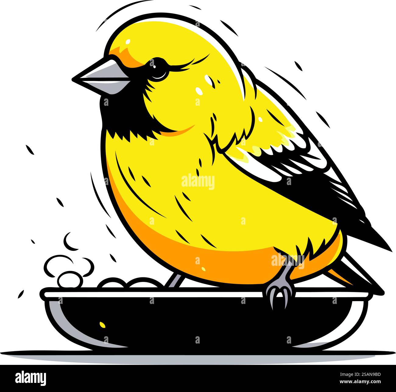 Wildlife canary Stock Vector Images - Alamy