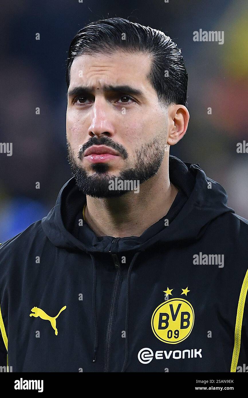 Dortmund, Germany. 29th Jan, 2025. Fussball Champions League 8. Spieltag Borussia Dortmund ...