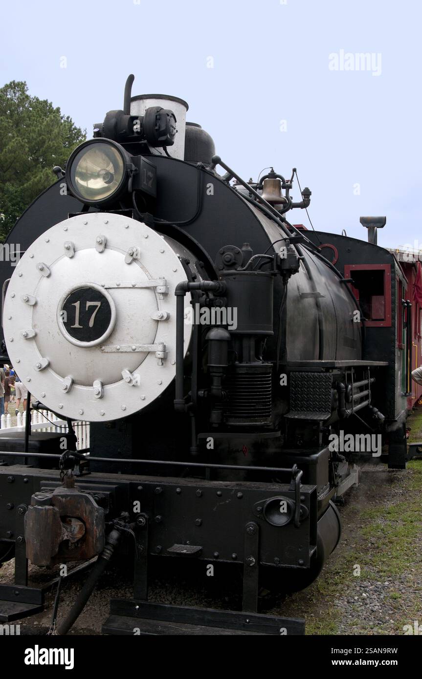 An antique oil fueled steam engine Stock Photo - Alamy