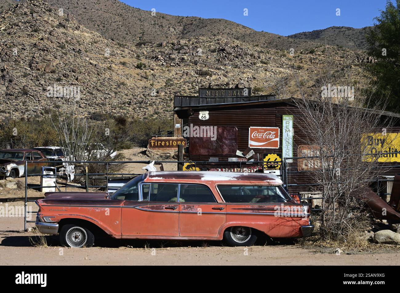 Hackberry General Store, Route 66 Museum, Arizona, USA, North America ...