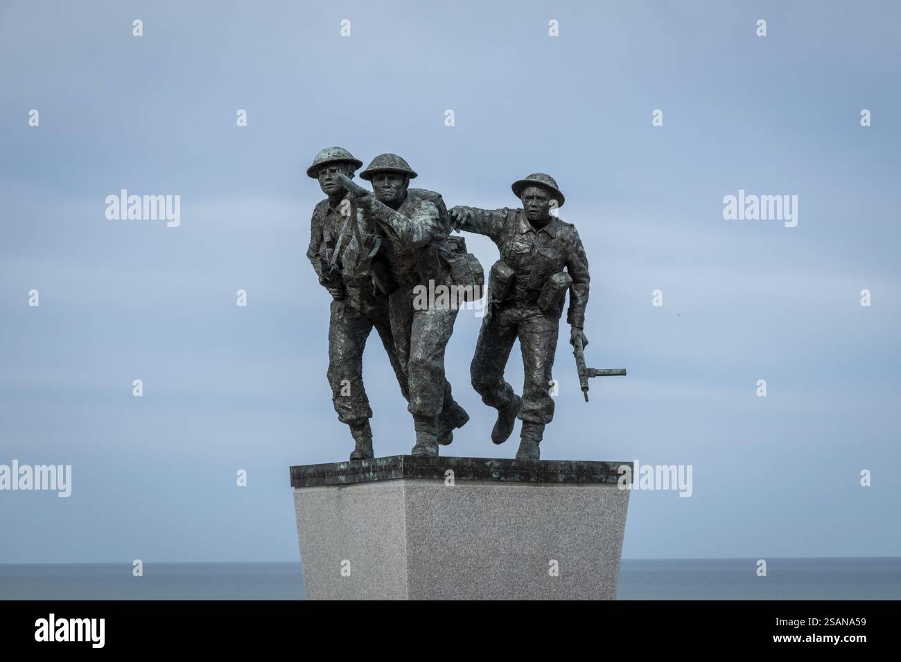 The British Normandy Memorial is a war memorial near the village of Ver ...
