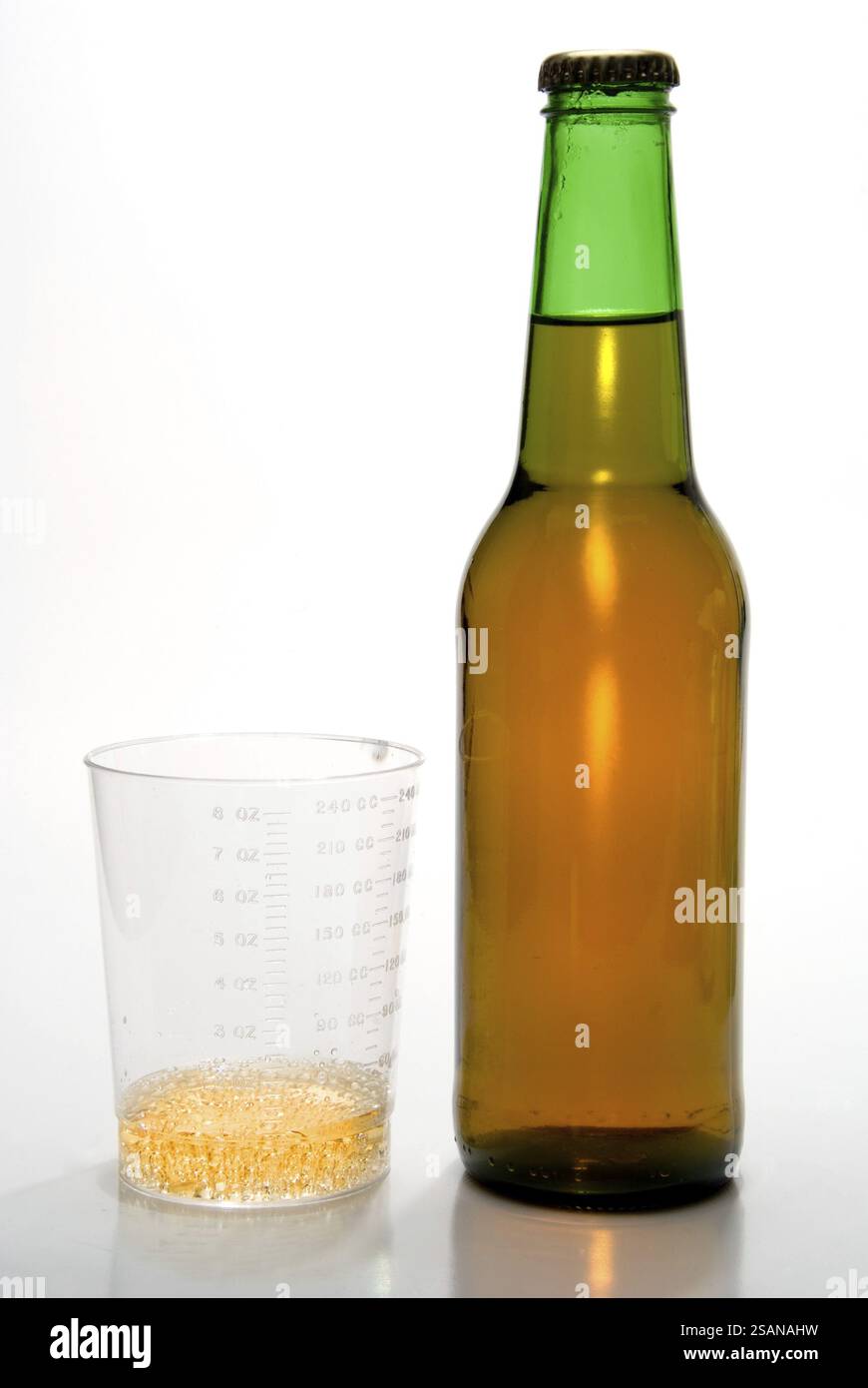 The body can process one ounce of alcohol per hour Stock Photo - Alamy