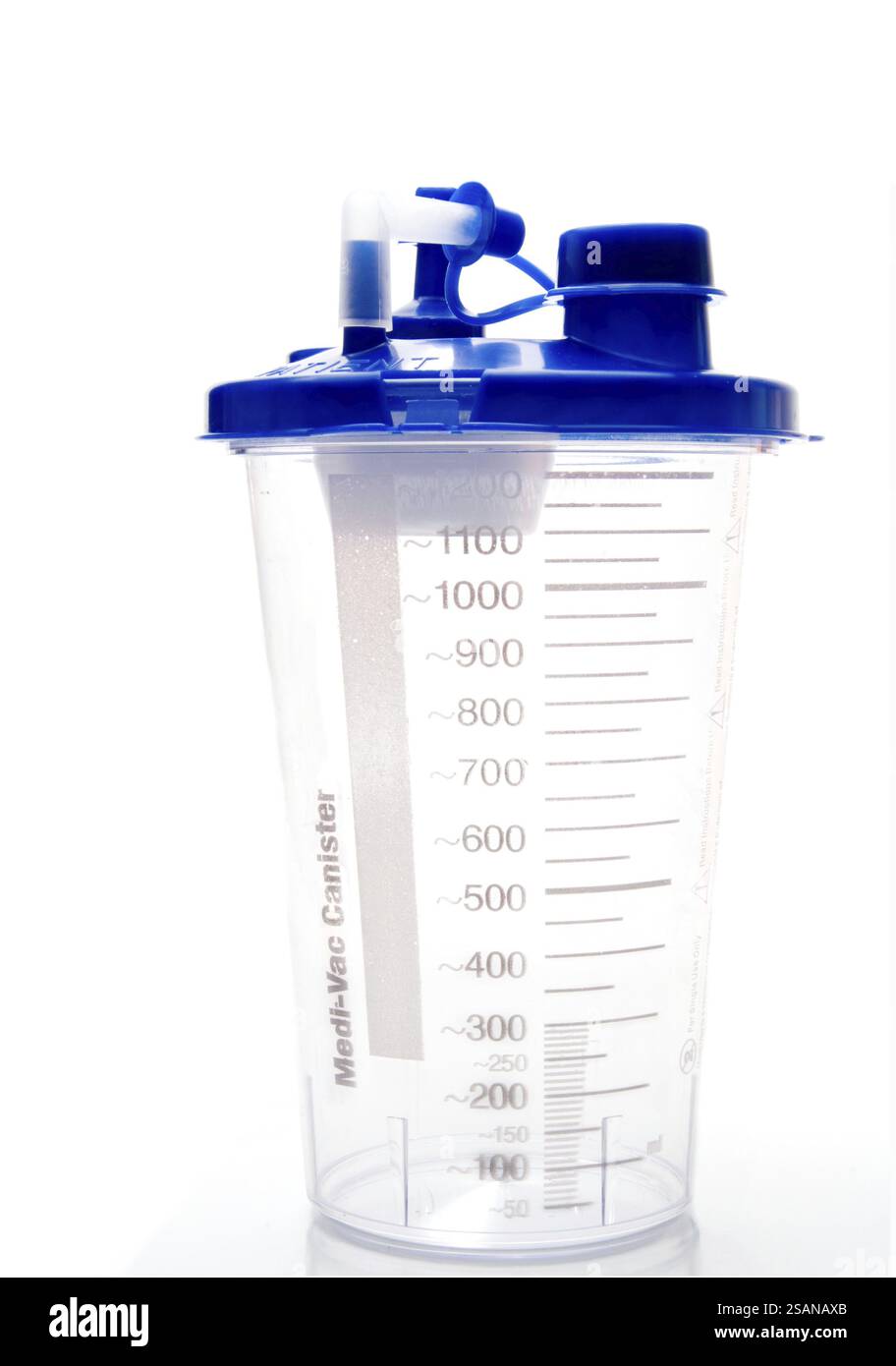 A medical medi-vac vacuum suction unit canister Stock Photo - Alamy