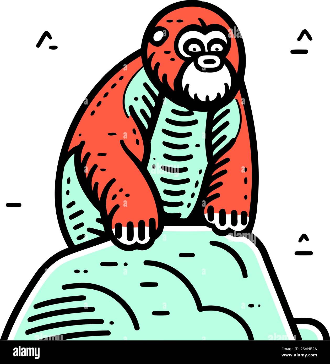 Sitting in a line Stock Vector Images - Alamy