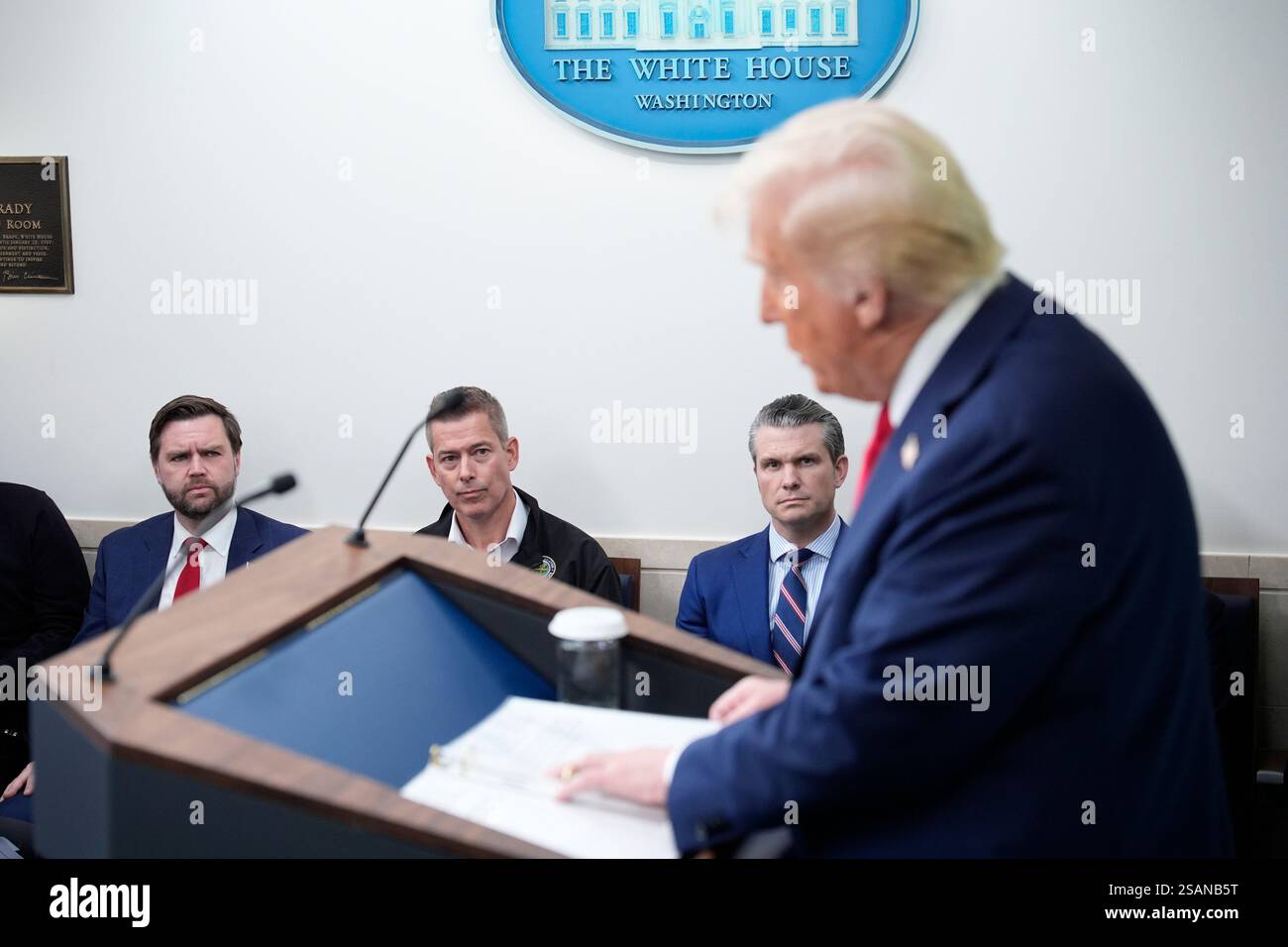 Washington, Vereinigte Staaten. 30th Jan, 2025. Vice President JD Vance ...