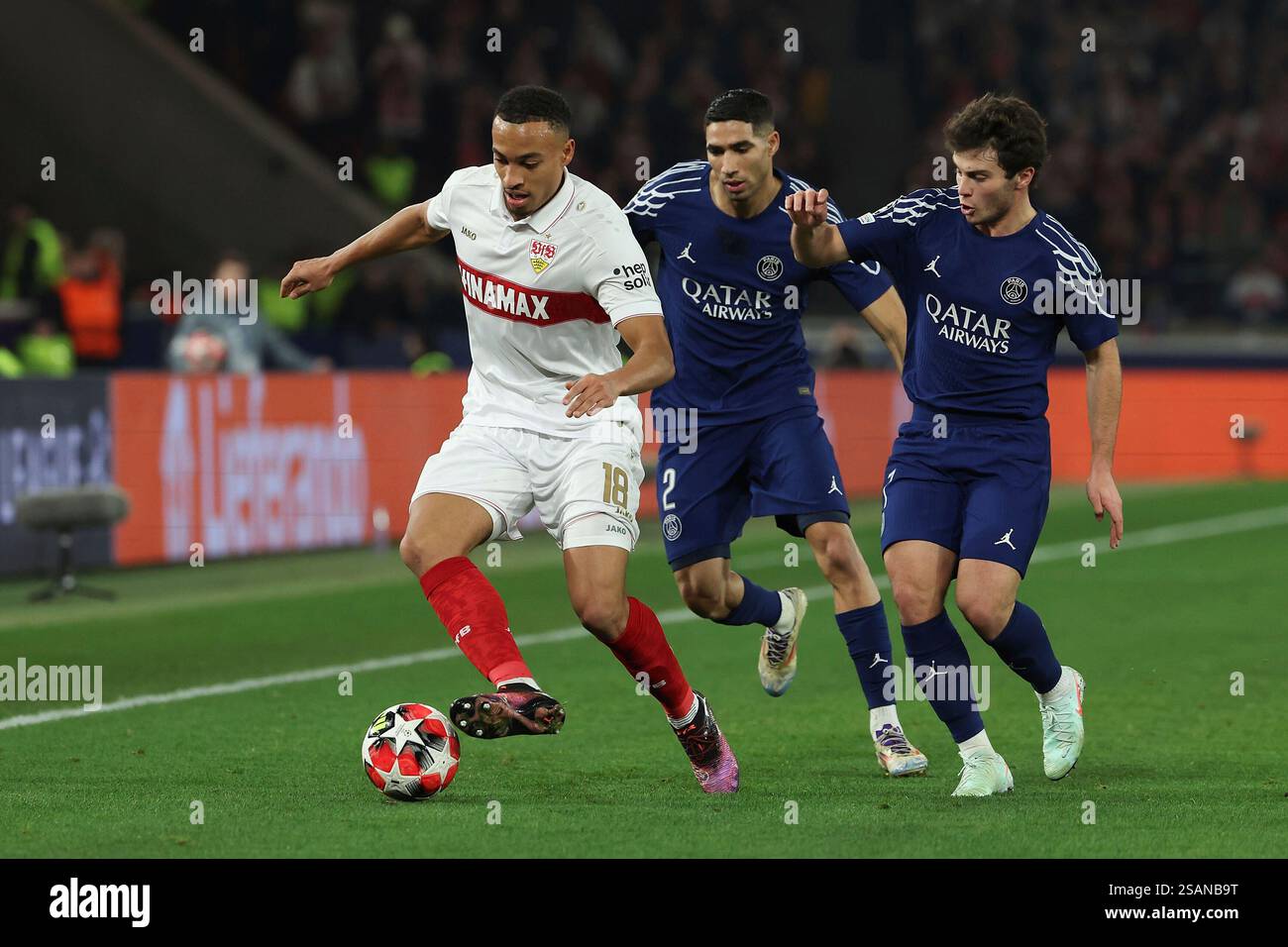 Stuttgart 29. January 2025 Uefa Champions League phase 2024/25 Matchday ...