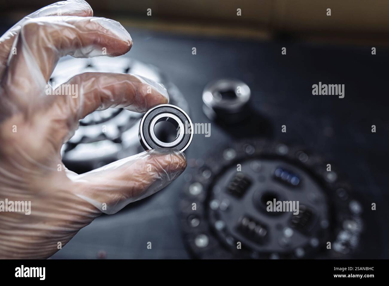 Glove hand detailed view hi-res stock photography and images - Alamy