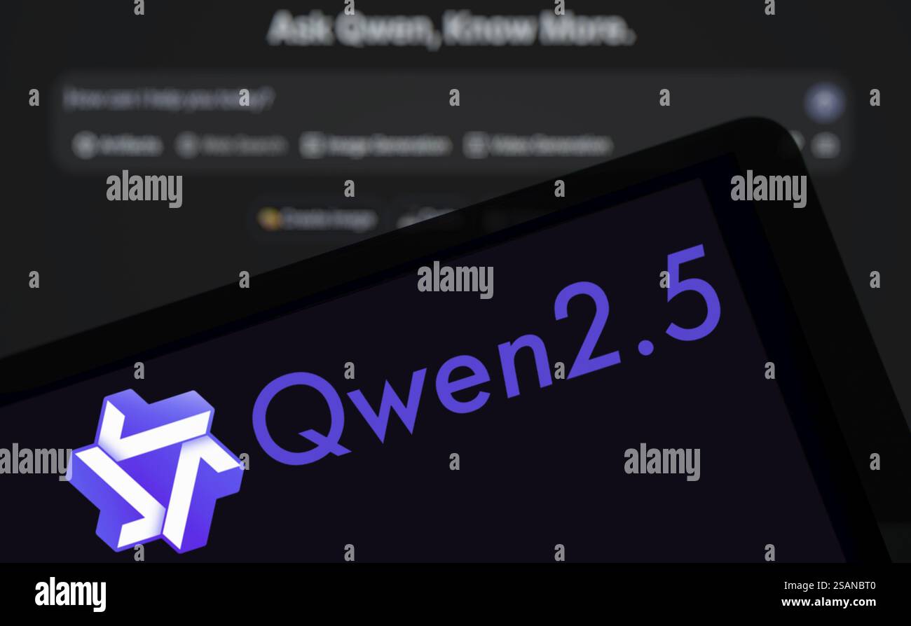 Qwen ai logo hi-res stock photography and images - Alamy
