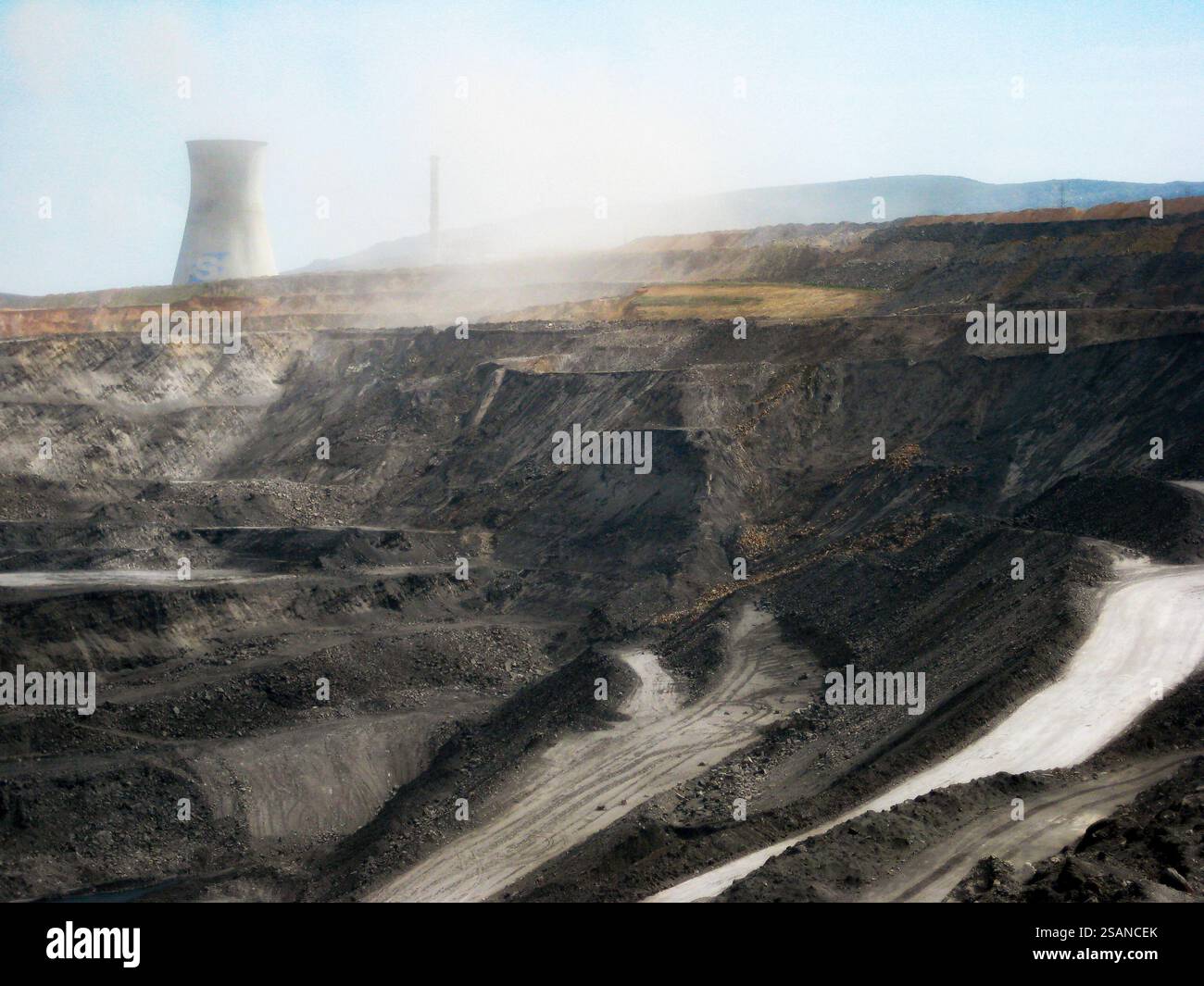 Coal in memory. Blasting sequence in an open-pit coal mine (VI): Old ...