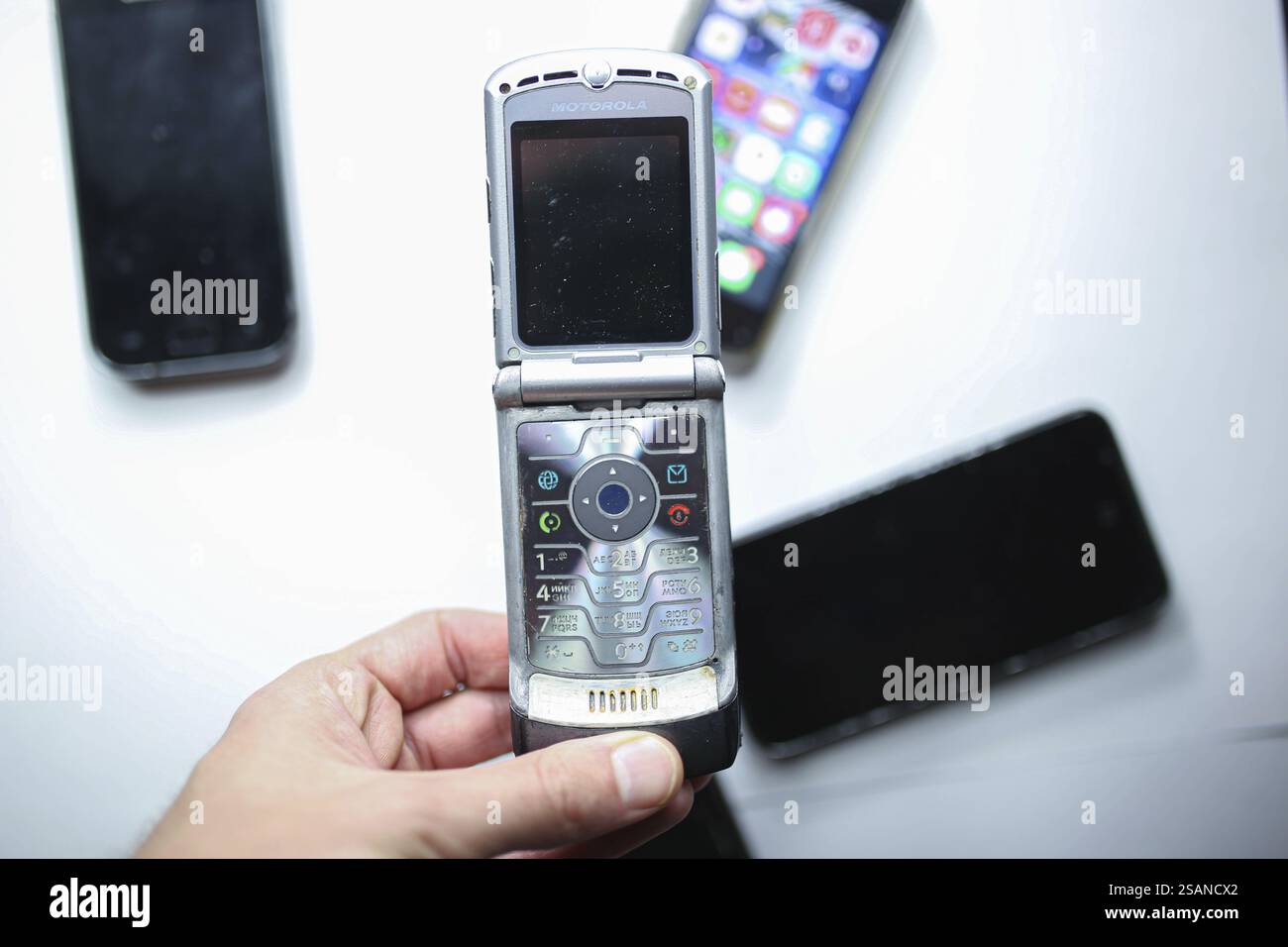 Vintage image shows group hi-res stock photography and images - Alamy