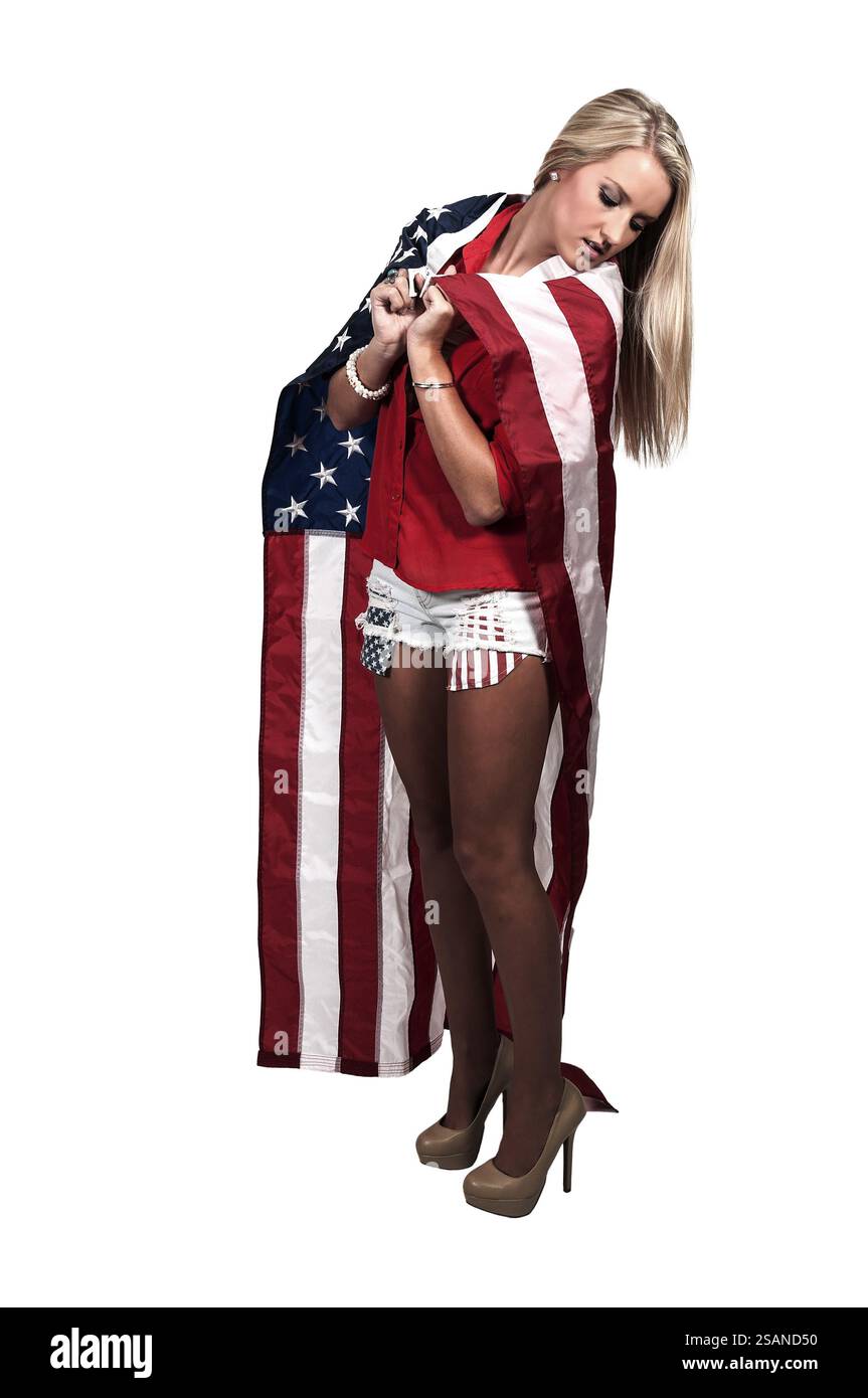 Beautiful young woman single hi-res stock photography and images - Alamy