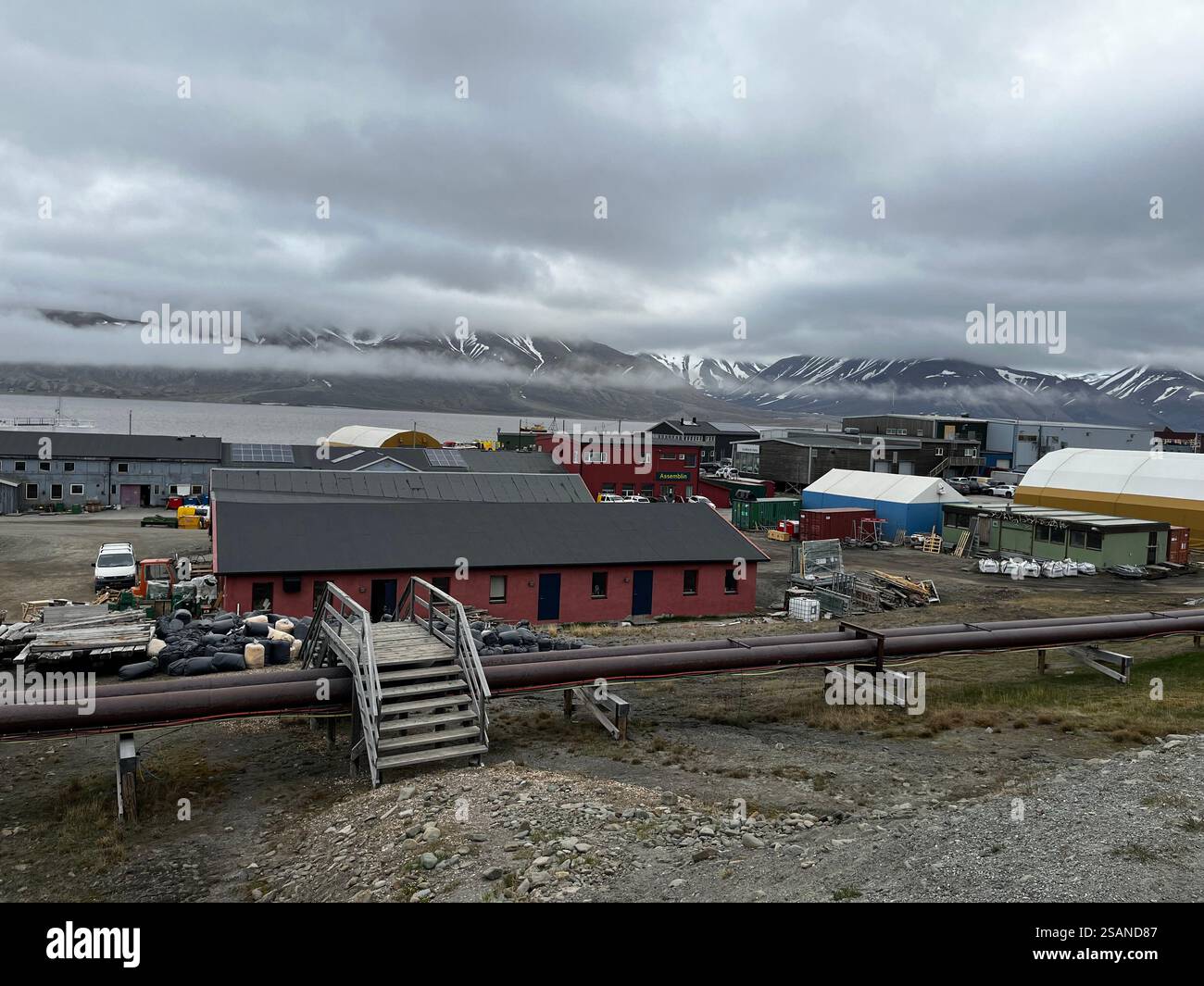 Longyearbyen Svalbard, Norway in the Summer. Nature, Landscapes and the ...
