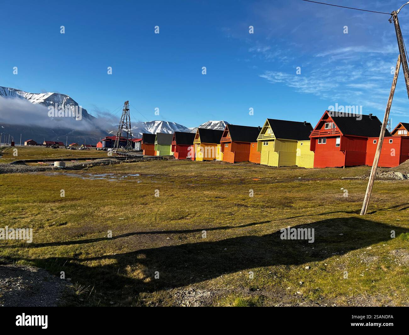 Longyearbyen Svalbard, Norway in the Summer. Nature, Landscapes and the ...