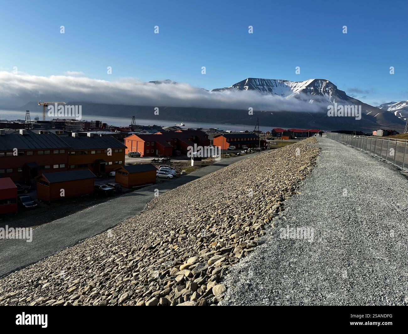 Longyearbyen Svalbard, Norway in the Summer. Nature, Landscapes and the ...