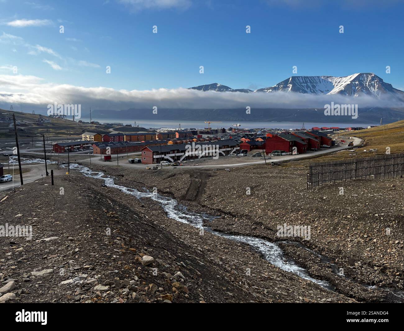 Longyearbyen Svalbard, Norway in the Summer. Nature, Landscapes and the ...