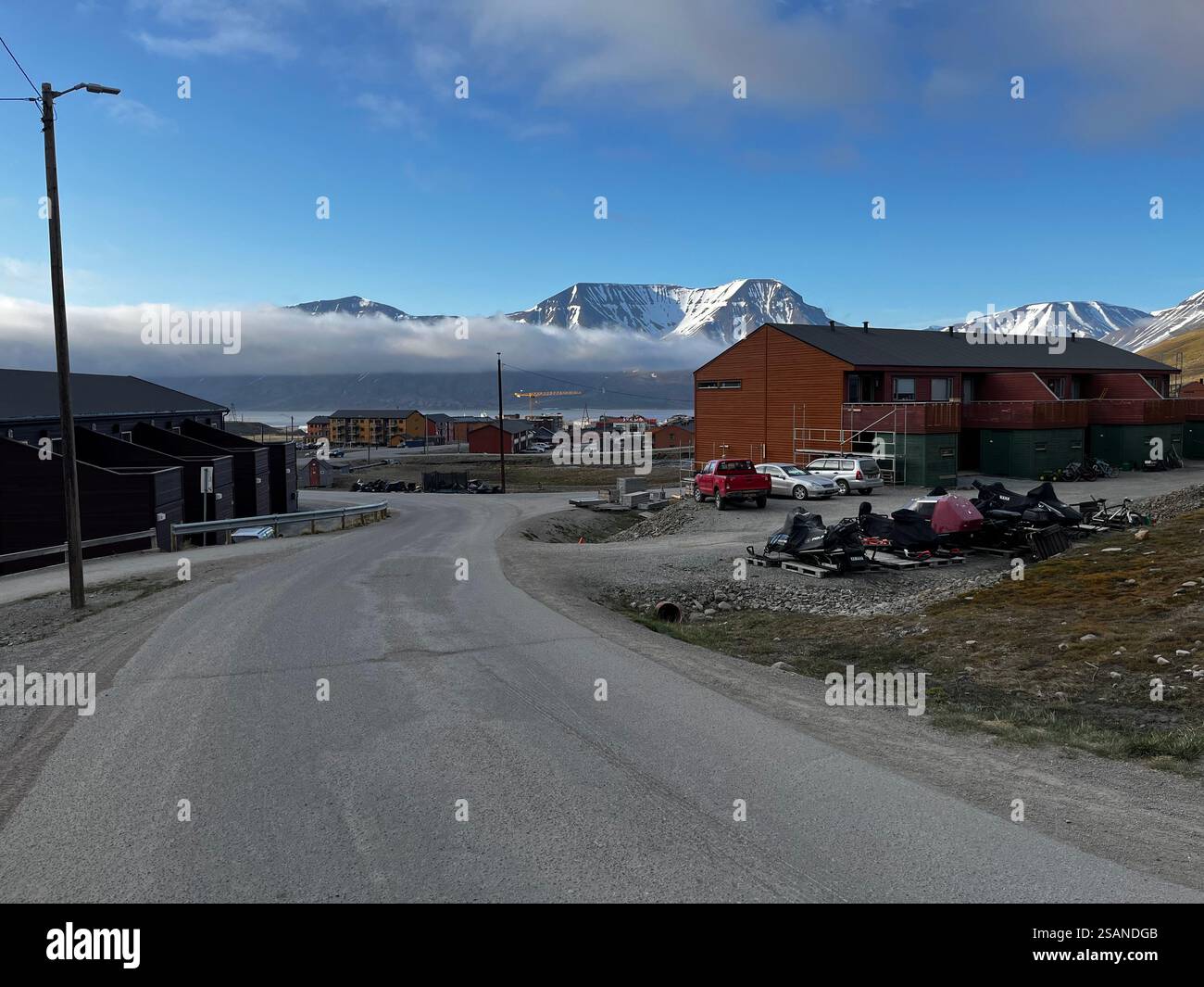 Longyearbyen Svalbard, Norway in the Summer. Nature, Landscapes and the ...