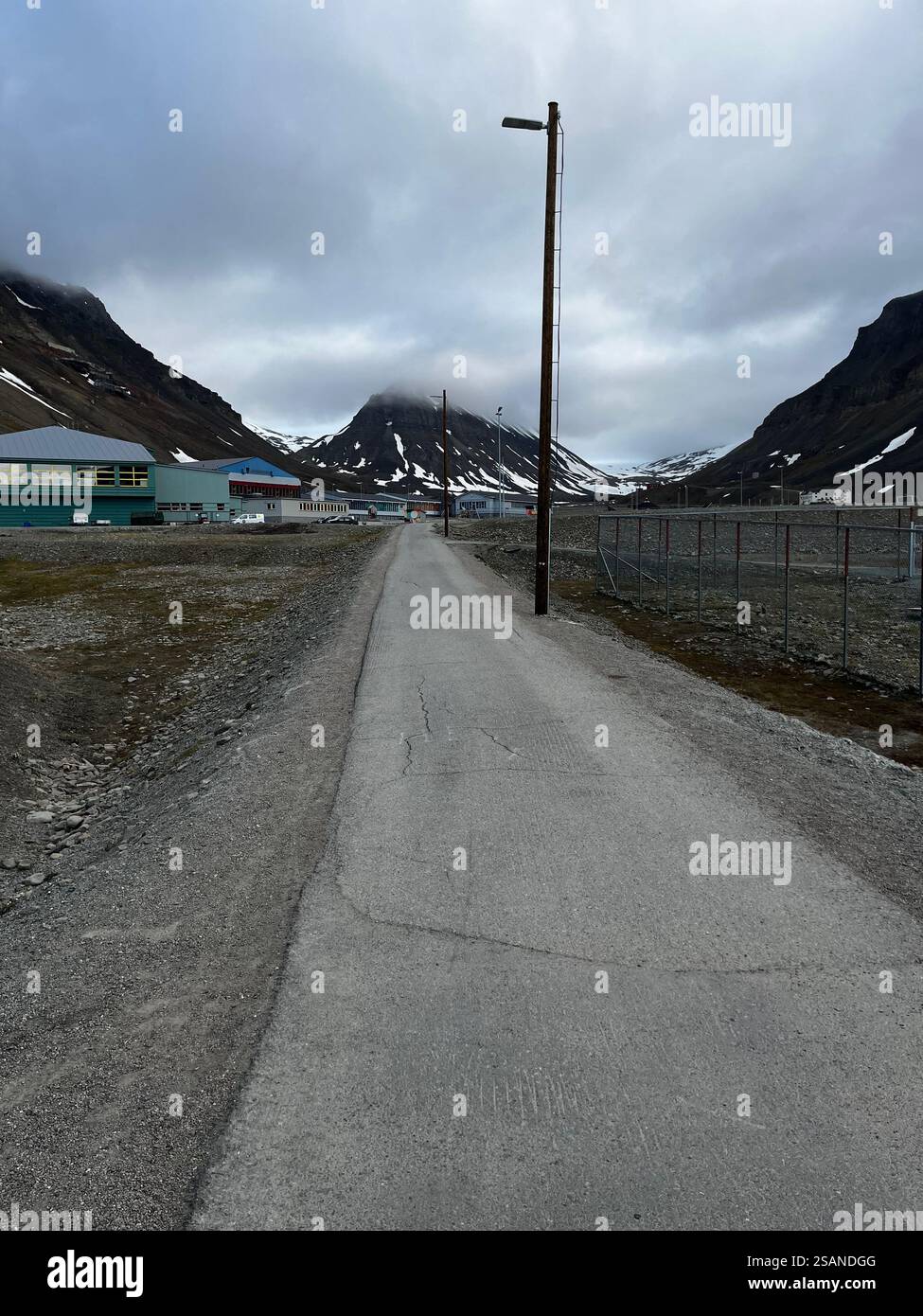 Longyearbyen Svalbard, Norway in the Summer. Nature, Landscapes and the ...