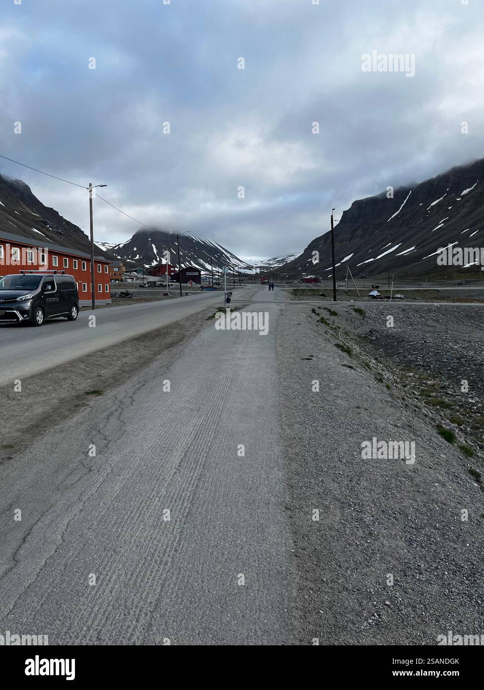 Longyearbyen Svalbard, Norway in the Summer. Nature, Landscapes and the ...