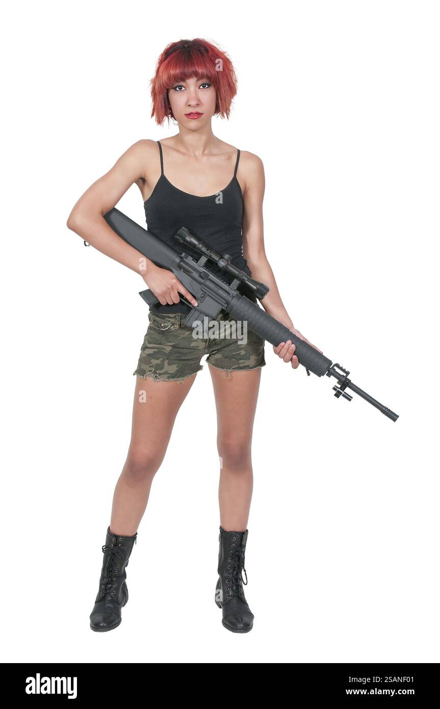 M16 rifle Cut Out Stock Images & Pictures - Alamy