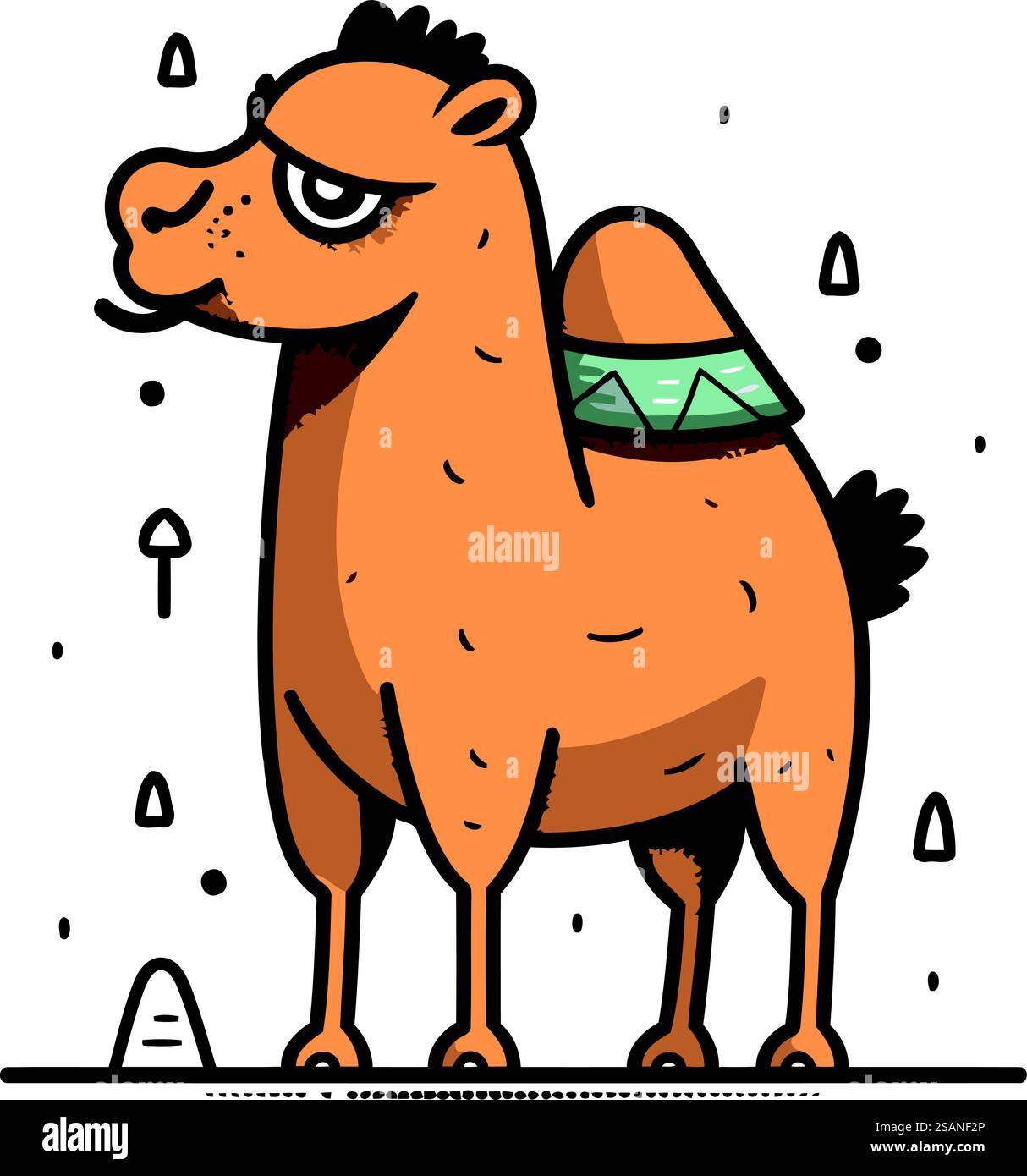 Funny camel cartoon hi-res stock photography and images - Alamy