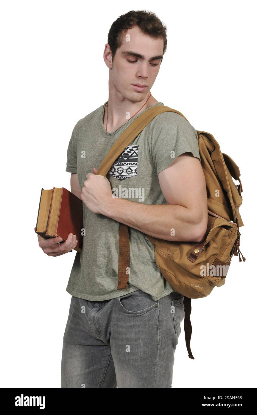Student students man men male hi-res stock photography and images - Alamy