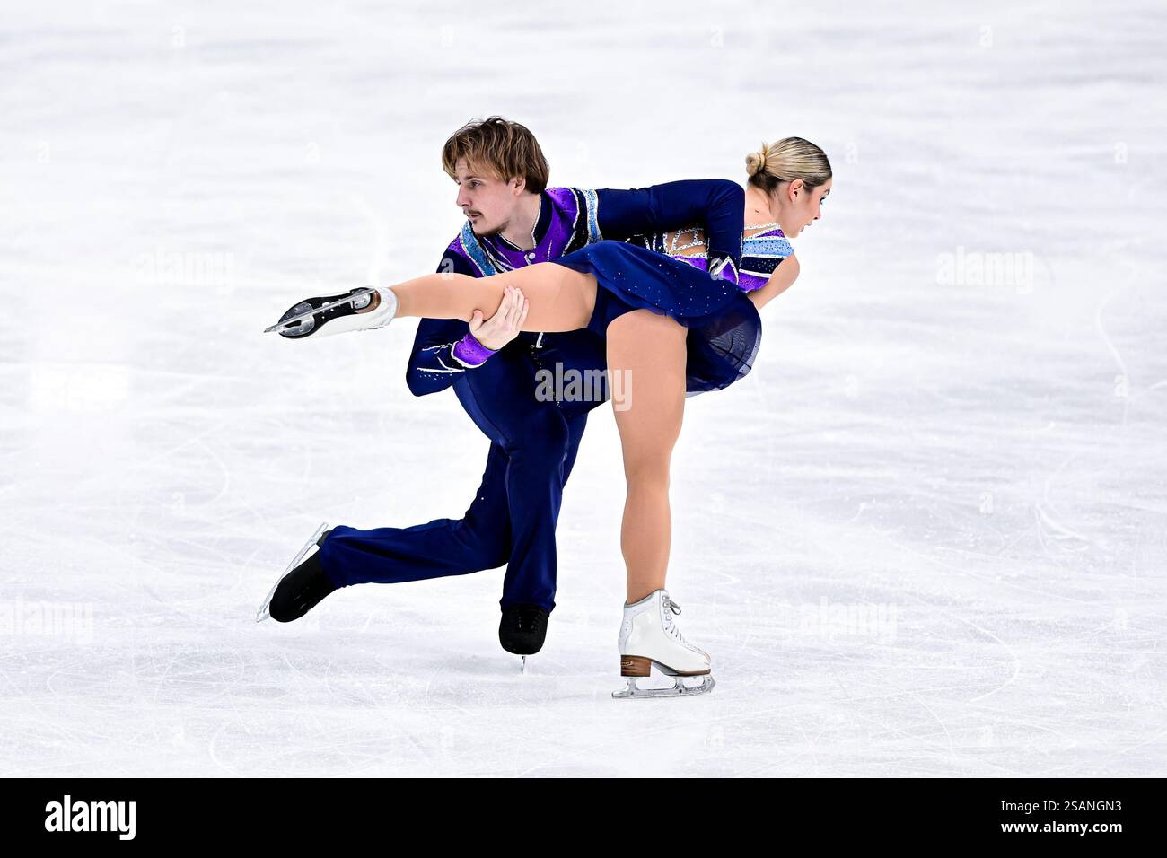 Sofia HOLICHENKO & Artem DARENSKYI (UKR), during Pairs Free Skating, at ...
