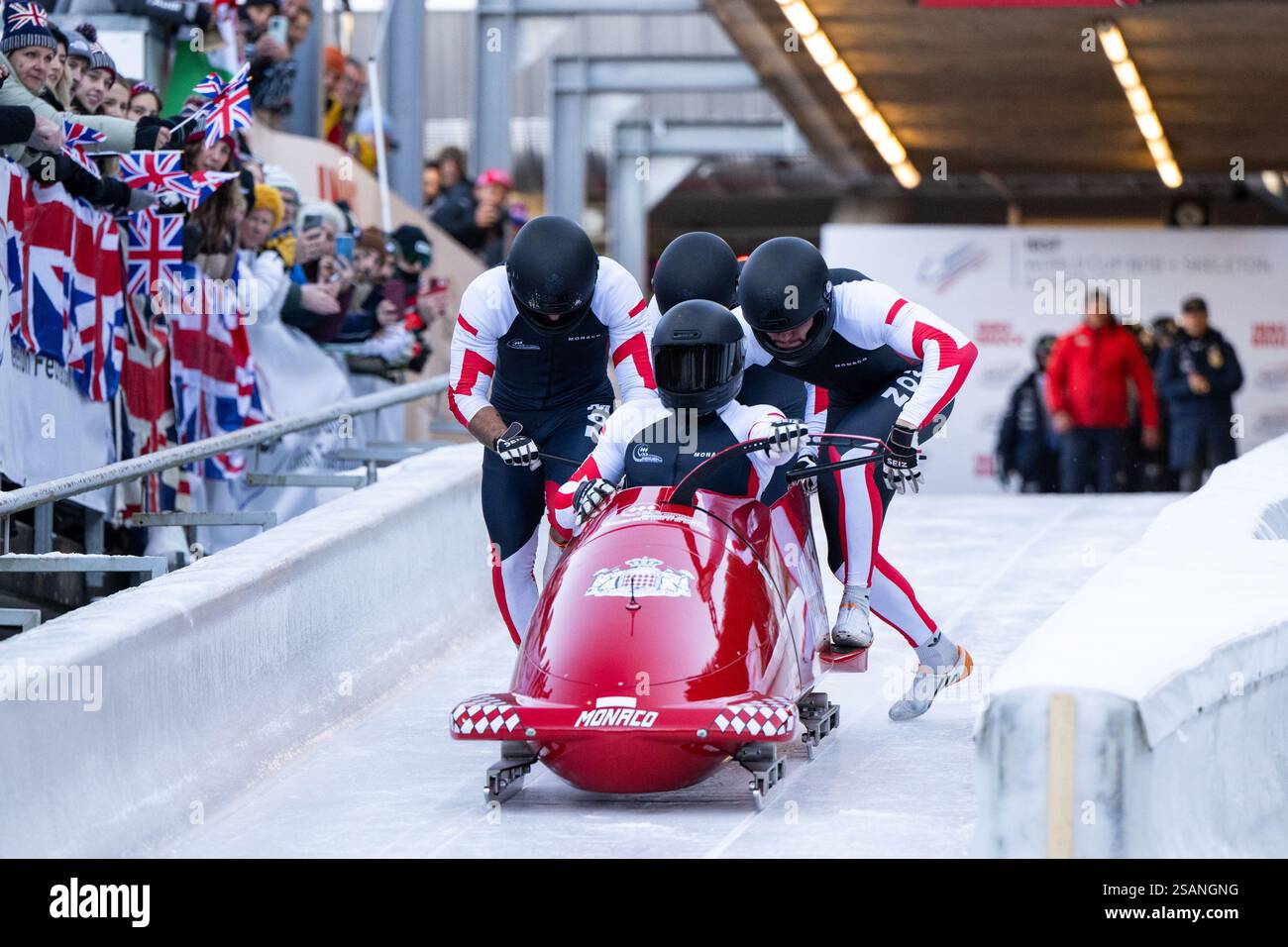 Boris Vain, Cyril Ferri, Arthur Prevost, Steven Borges (Monaco) am ...