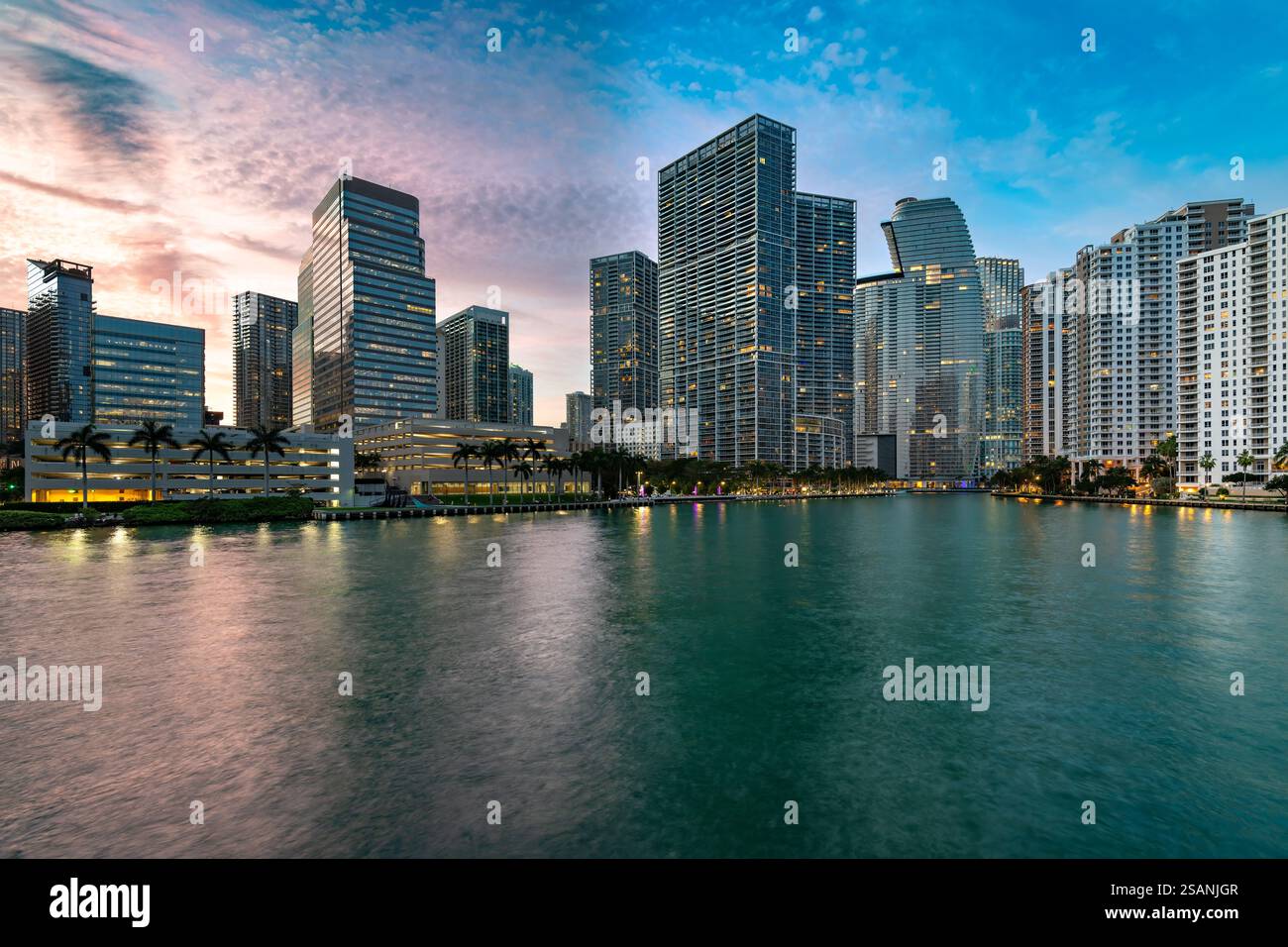 Downtown and real estate developments at Brickell neighborhood, Miami ...