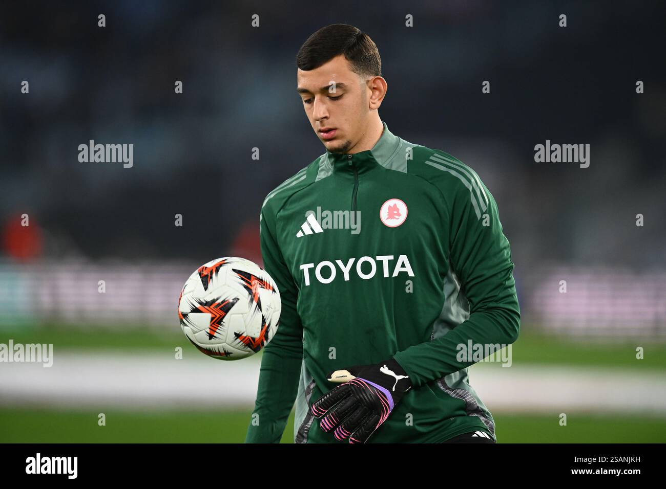 Rome, Italy. 30th Jan, 2025. Alessio Marcaccini of A.S. Roma ...