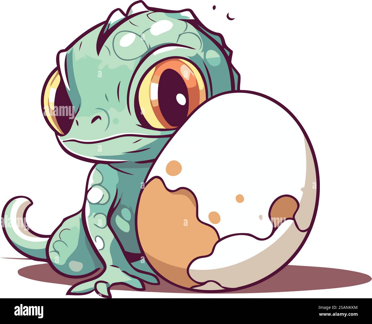 Chameleon egg Stock Vector Images - Alamy
