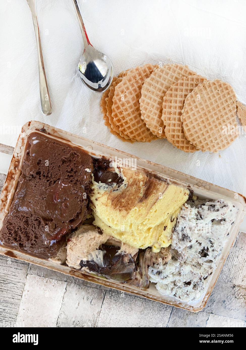 Various types ice cream hi-res stock photography and images - Alamy