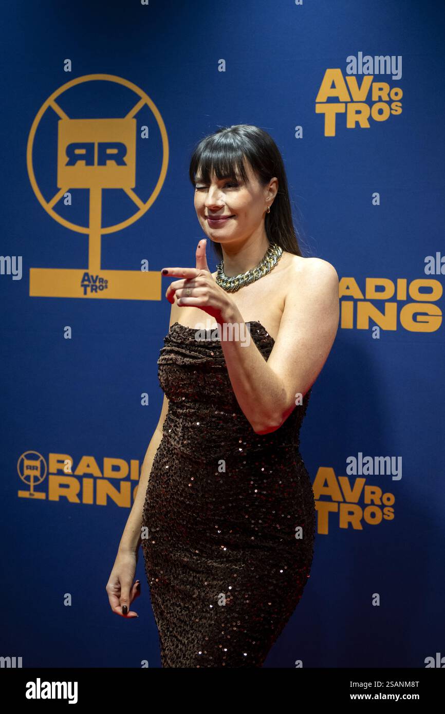 HILVERSUM - Emily de Wilt on the carpet prior to the presentation of ...