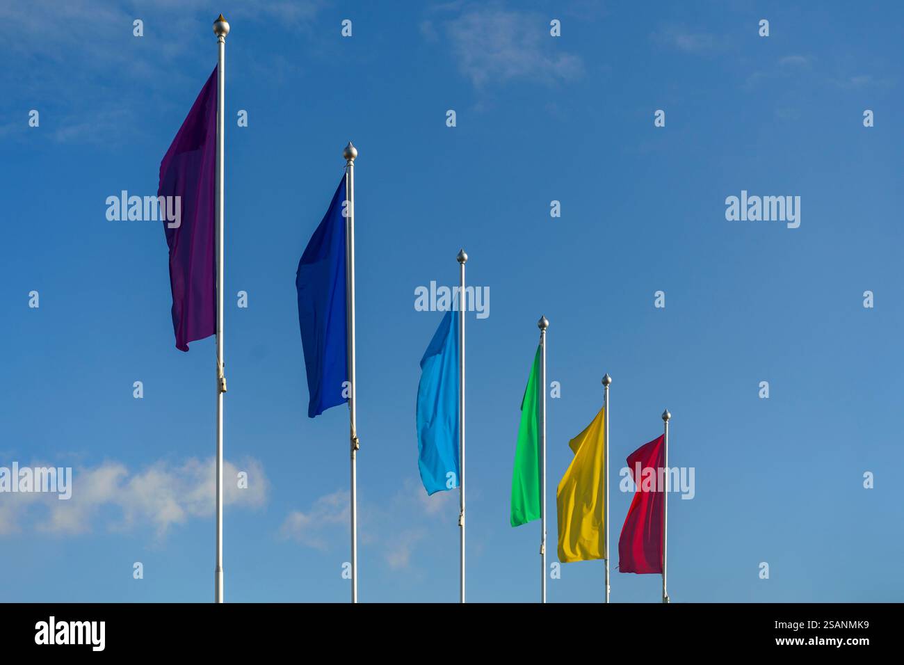 Carnival poster colorful flags hi-res stock photography and images - Alamy