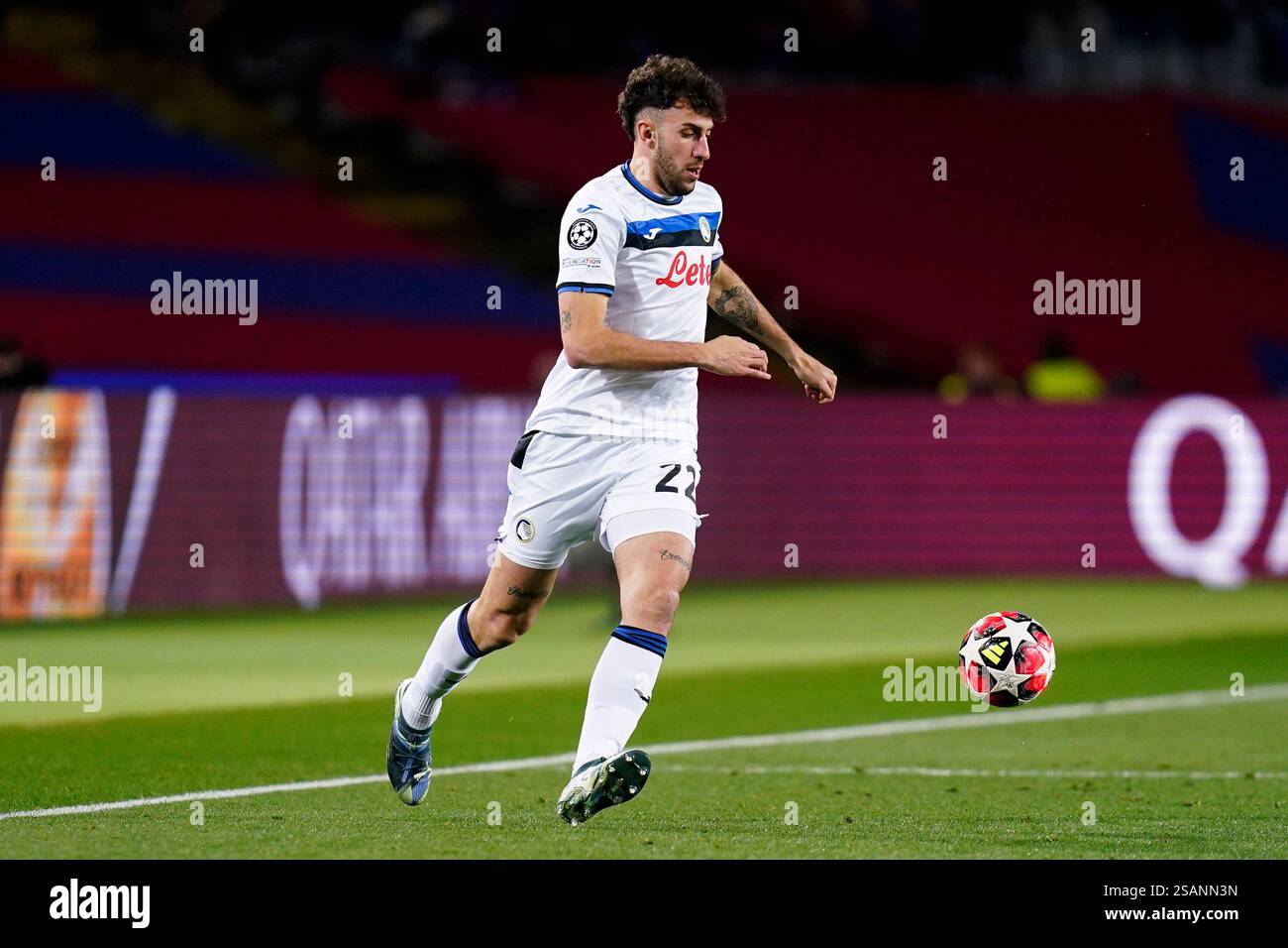 Barcelona, Spain. 29th Jan, 2025. Matteo Ruggeri of Atalanta during the ...