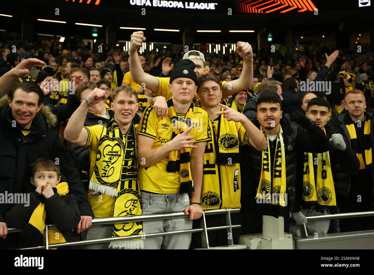 Tottenham Hotspur Stadium, London, UK. 30th Jan, 2025. UEFA Europa ...