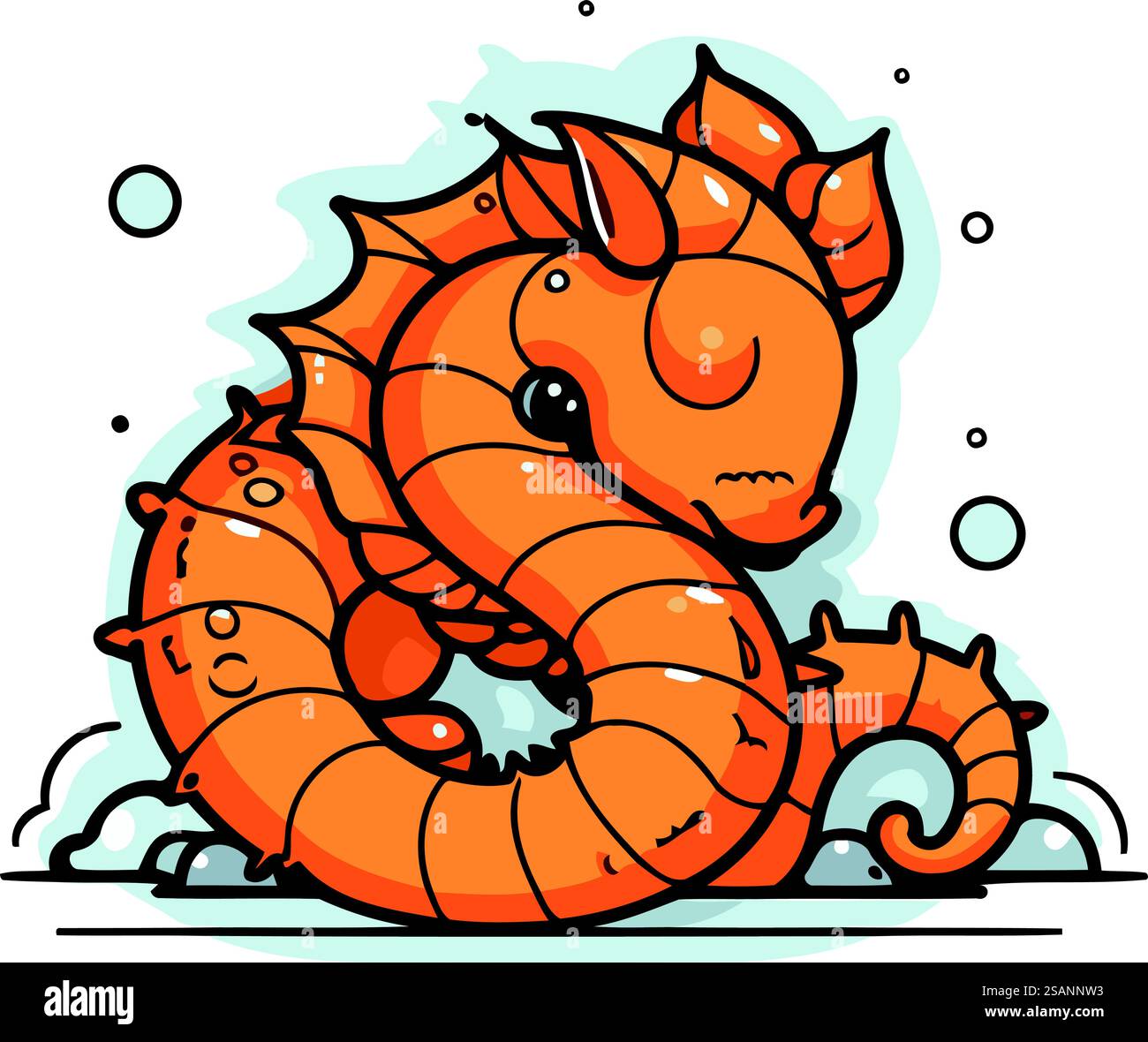 Cartoon shrimp hi-res stock photography and images - Alamy