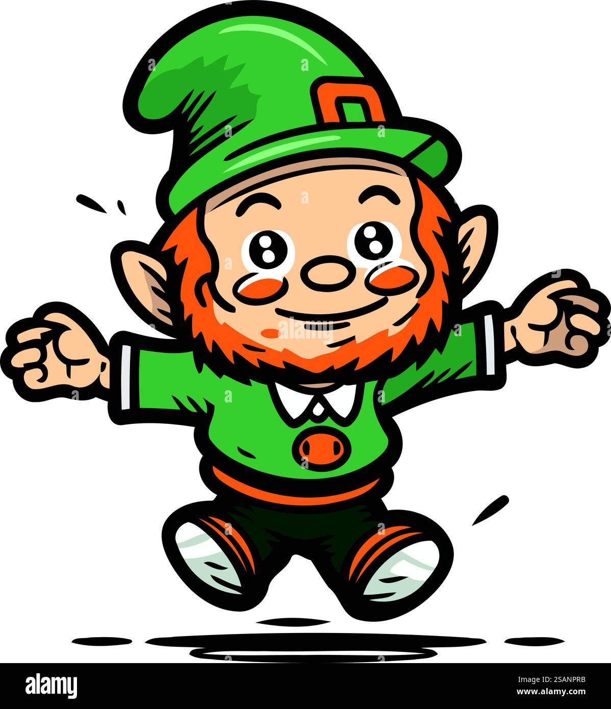Funny leprechaun hi-res stock photography and images - Alamy