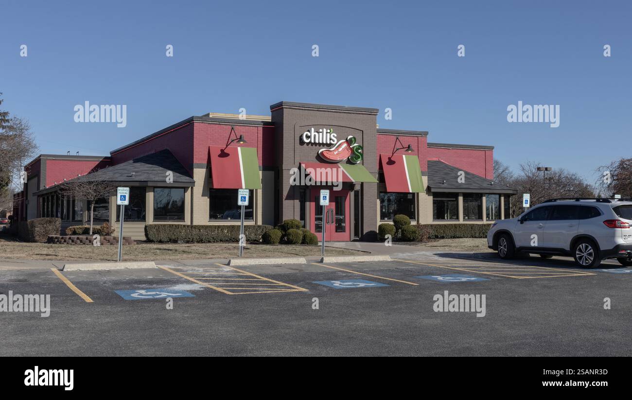 Lafayette - January 29, 2025: Chili's Grill and Bar fast casual ...