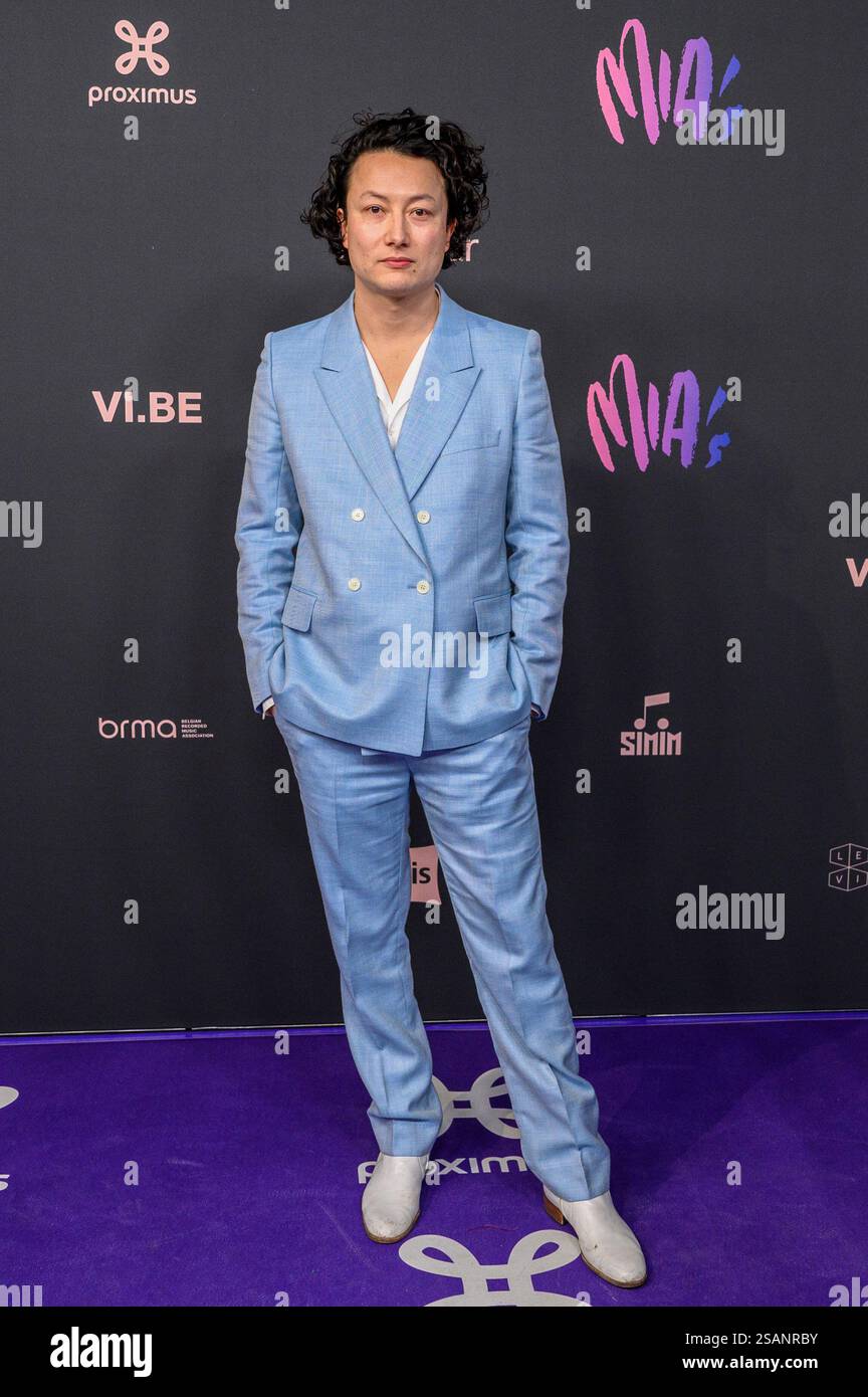 Antwerpen, Belgium. 29th Jan, 2025. Antwerpen, 29/01/2025 : Music ...