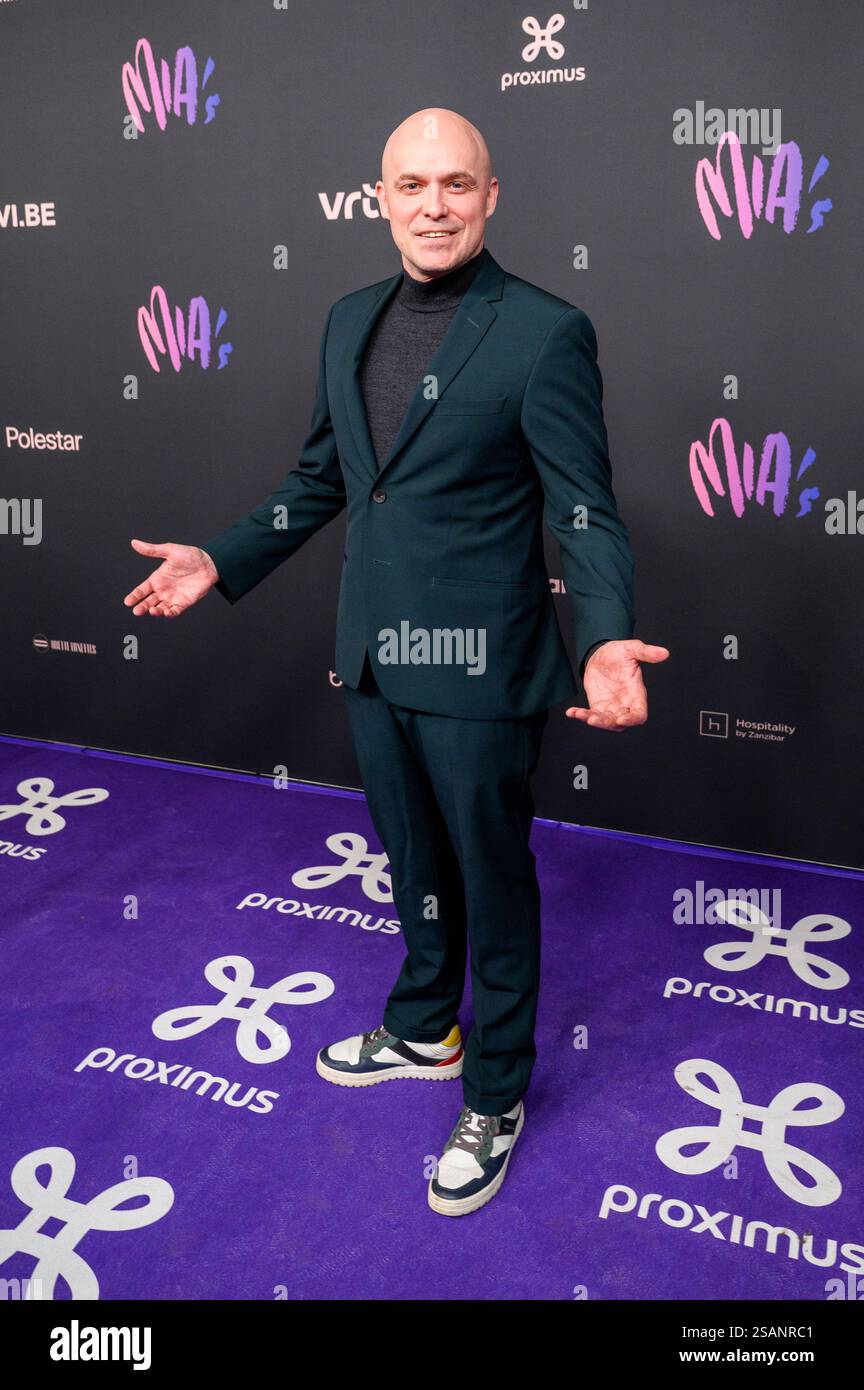 Antwerpen, Belgium. 29th Jan, 2025. Antwerpen, 29/01/2025 : Music Industry Awards, Mia's ...
