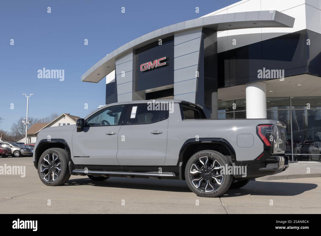 Lafayette - January 29, 2025: GMC Sierra EV Denali Edition 1 Electric ...