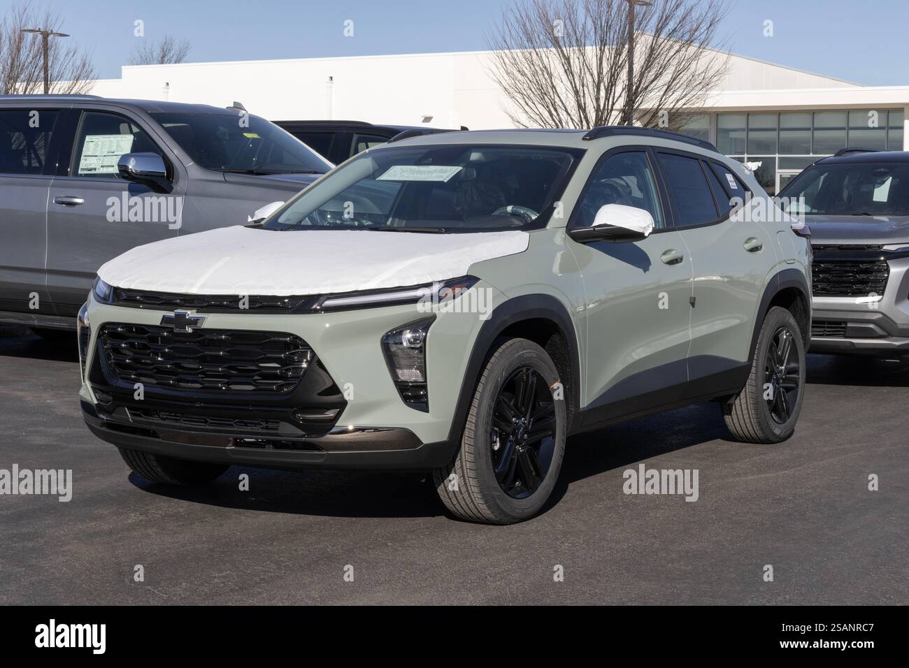 Lafayette - January 29, 2025: Chevrolet Trax ACTIV Small SUV display at ...