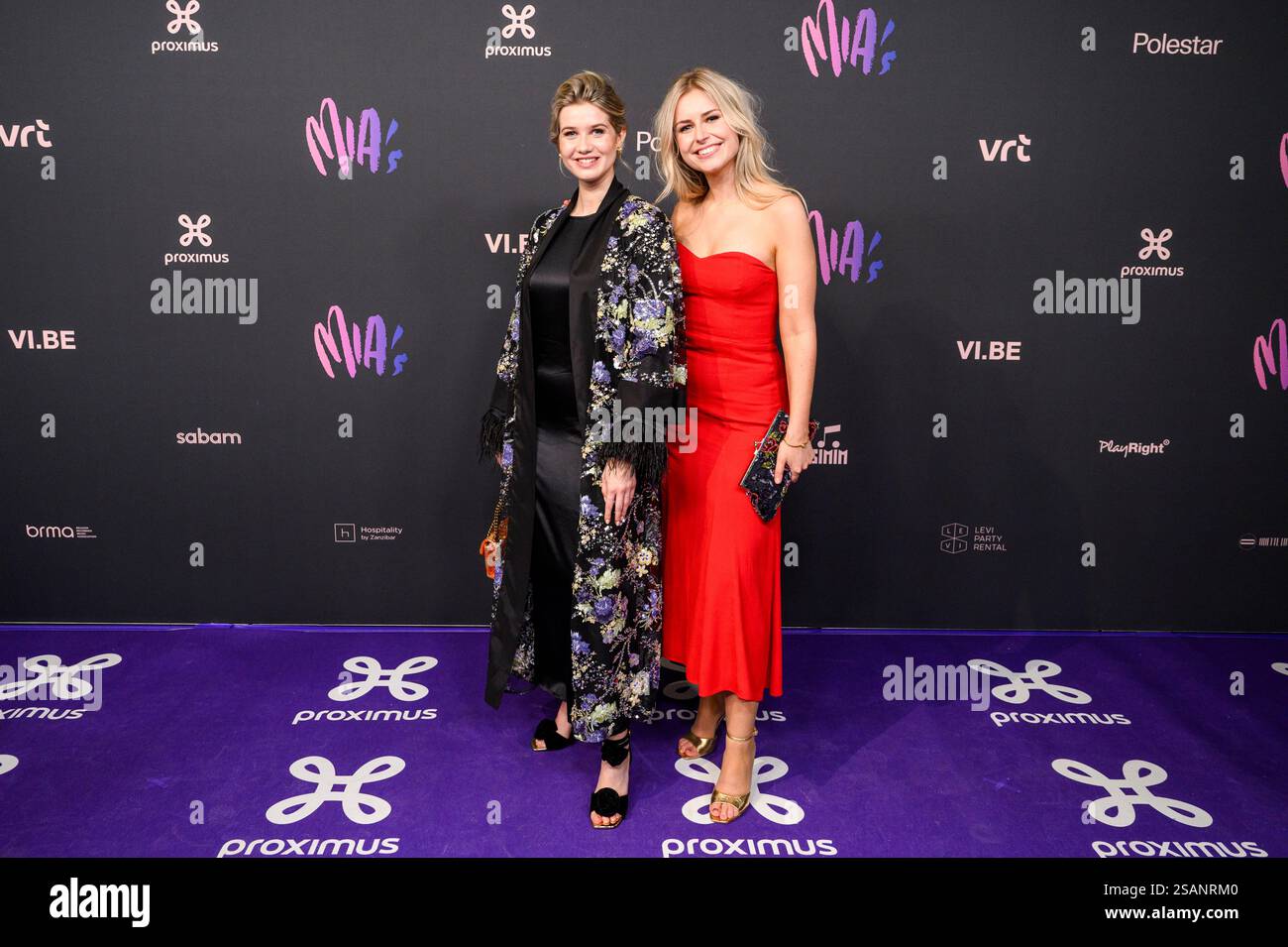 Antwerpen, Belgium. 29th Jan, 2025. Antwerpen, 29/01/2025 : Music Industry Awards, Mia's ...