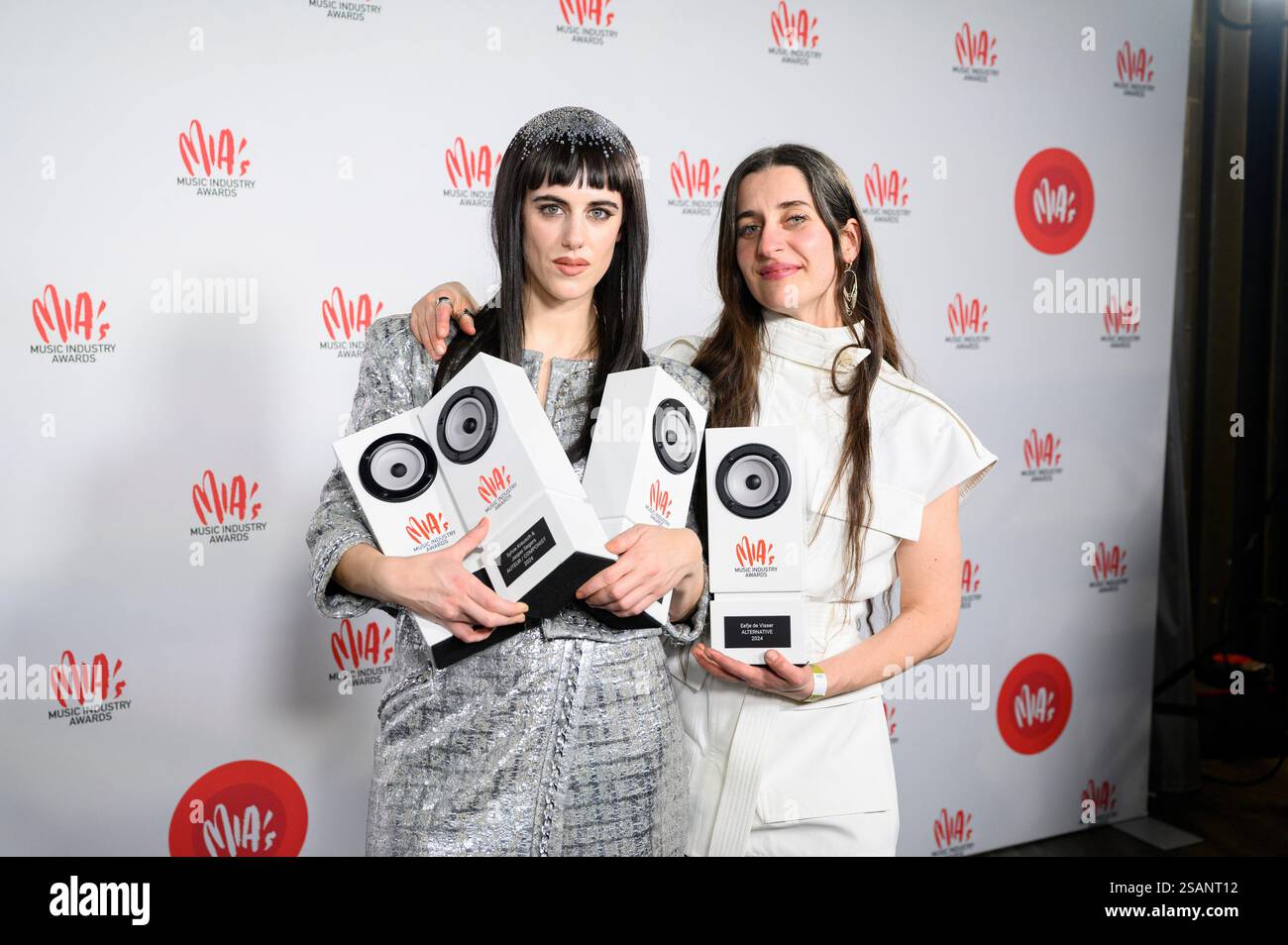 Antwerpen, Belgium. 29th Jan, 2025. Antwerpen, 29/01/2025 : Music Industry Awards, Mia's ...