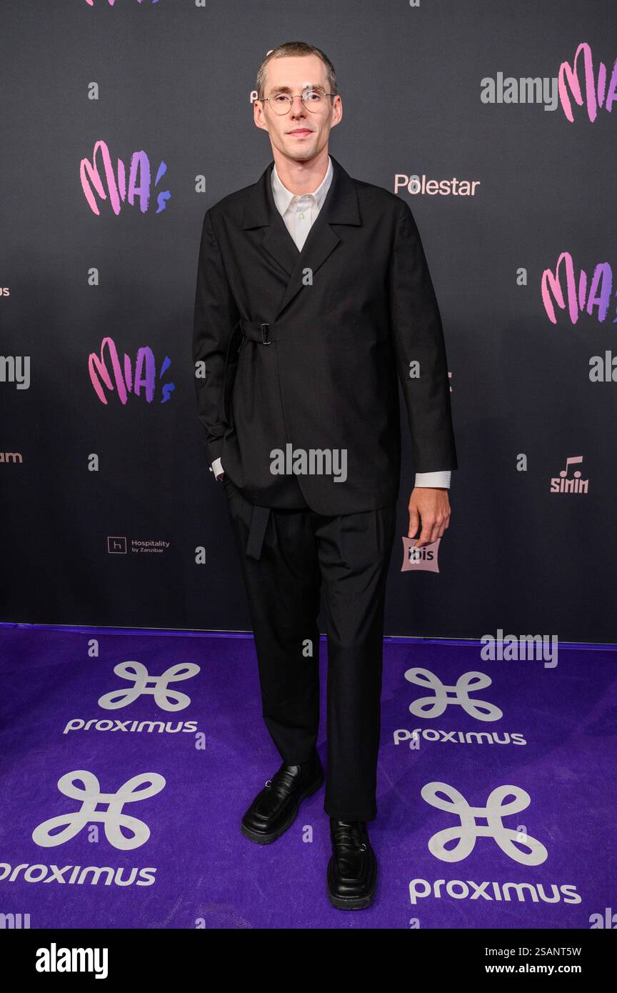 Antwerpen, Belgium. 29th Jan, 2025. Antwerpen, 29/01/2025 : Music Industry Awards, Mia's ...