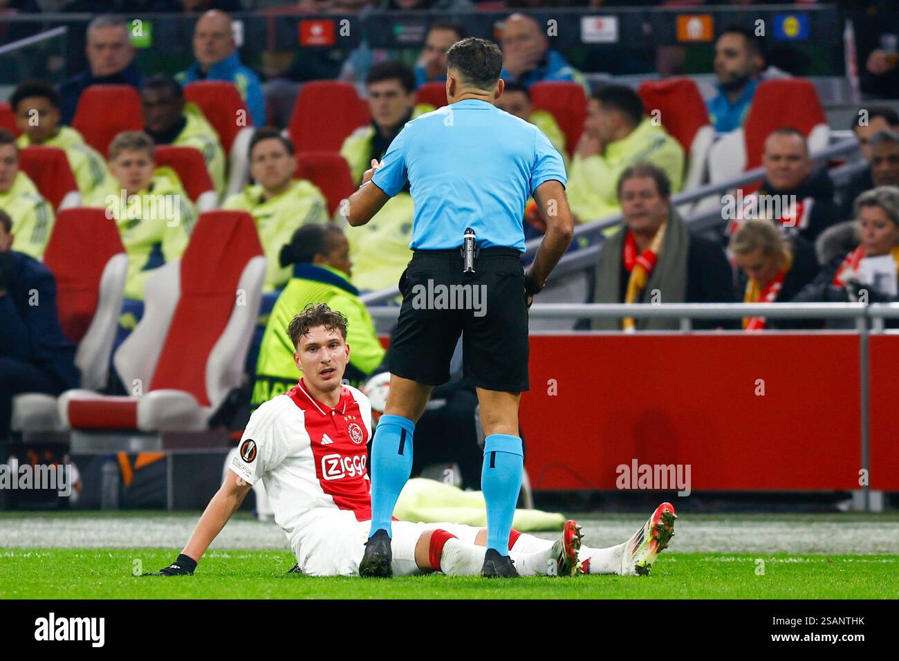 AMSTERDAM , 30-01-2025 , Johan Cruijff Arena , UEFA Europa League ...