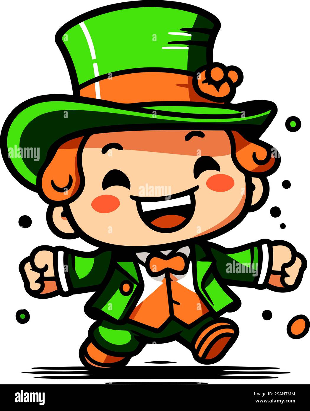 Child running Stock Vector Images - Alamy